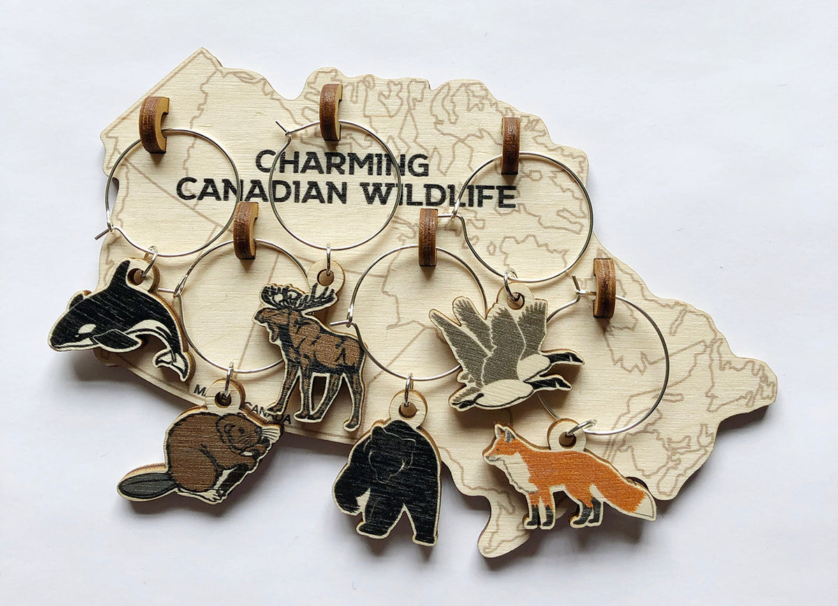 Charming Canadian Wildlife Charms Set - Atlantic Edition – Memento Canada