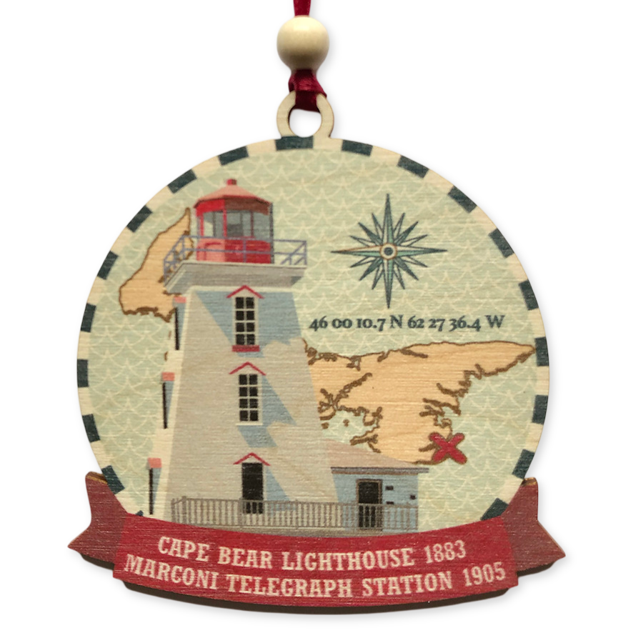 Cape Bear Lighthouse Ornament – Memento Canada