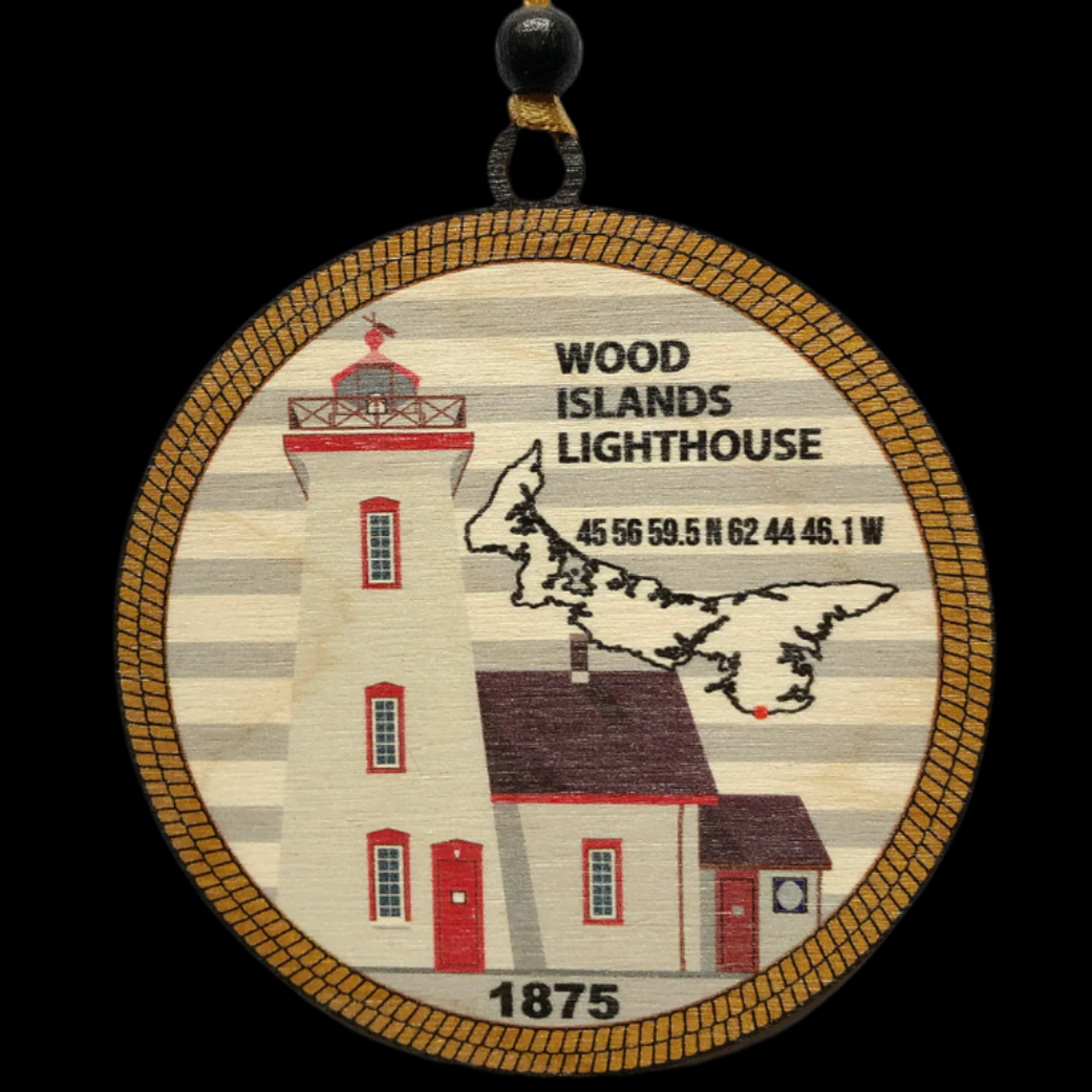 Wood Islands Lighthouse Ornament – Memento Canada