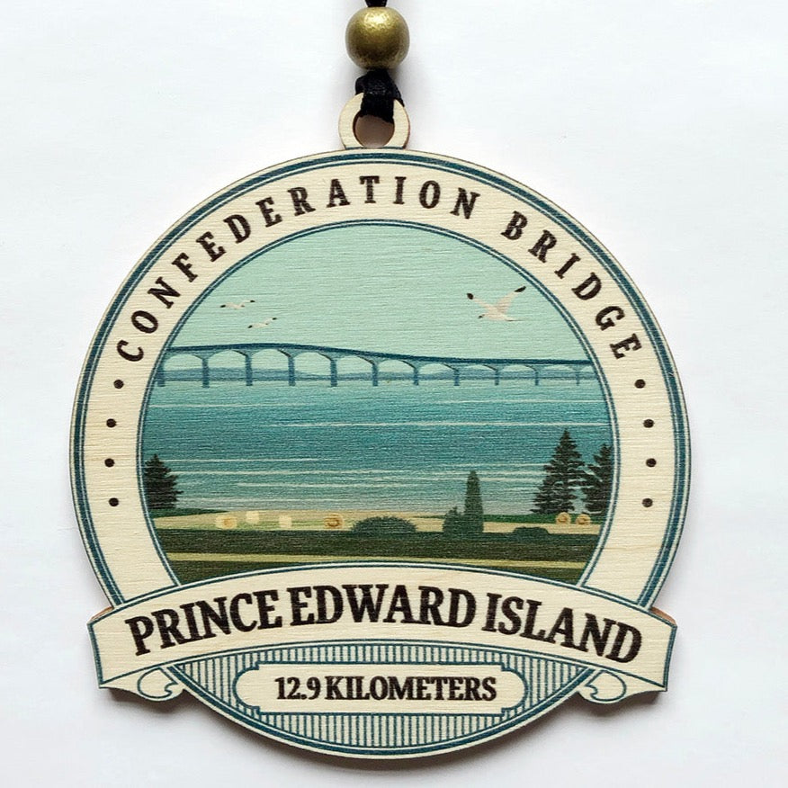 Confederation Bridge Ornament – Memento Canada