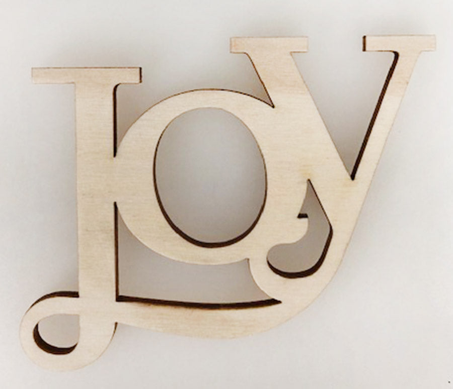 Joy Script Ornament – Memento Canada